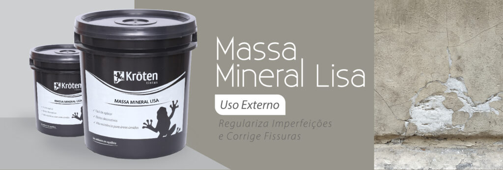 Massa Mineral Lisa – Líder em Tinta Mineral no Brasil
